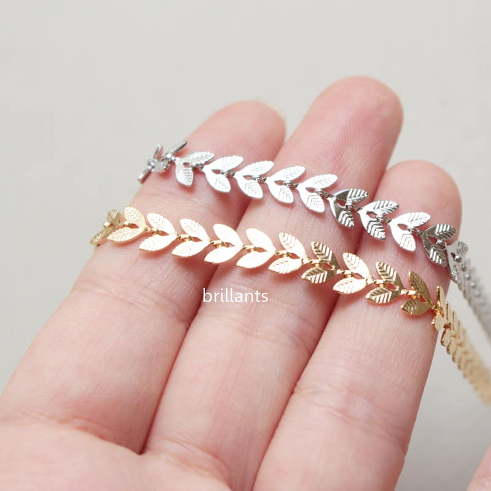 Chevron Bracelet Fish Bone Bracelet Geometric Bridesmaid - Etsy