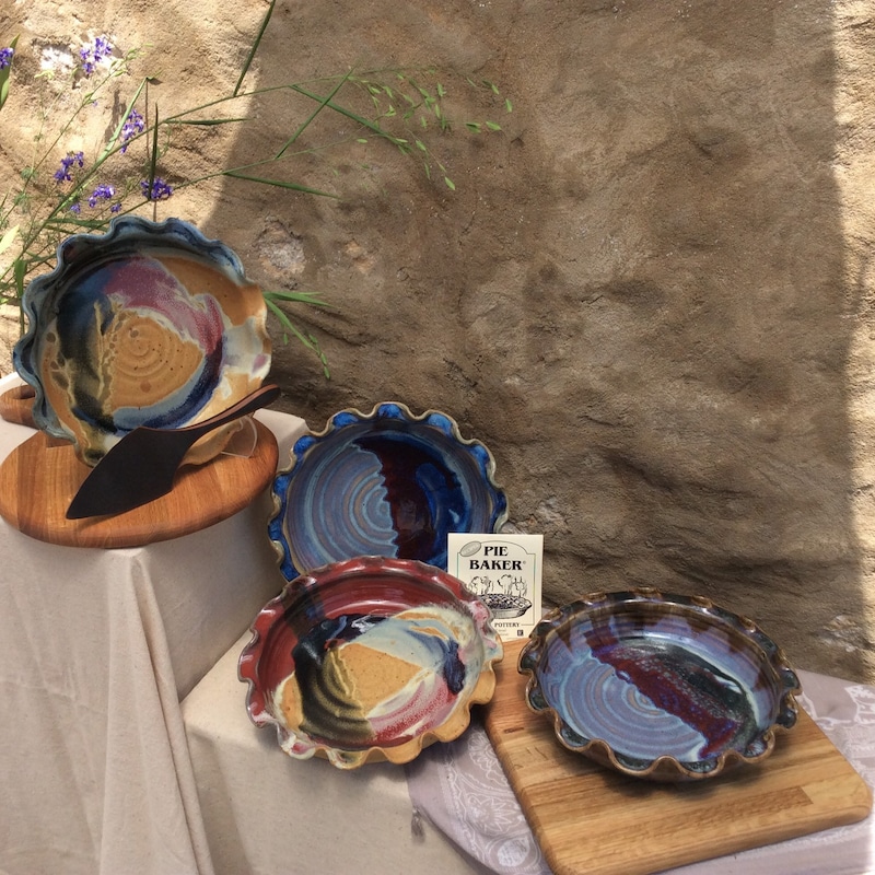 Ceramic Pie Pan Deep Dish - Etsy