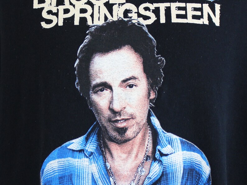 Vintage Y2K Bruce Springsteen Working on a Dream Tour T-shirt Official ...