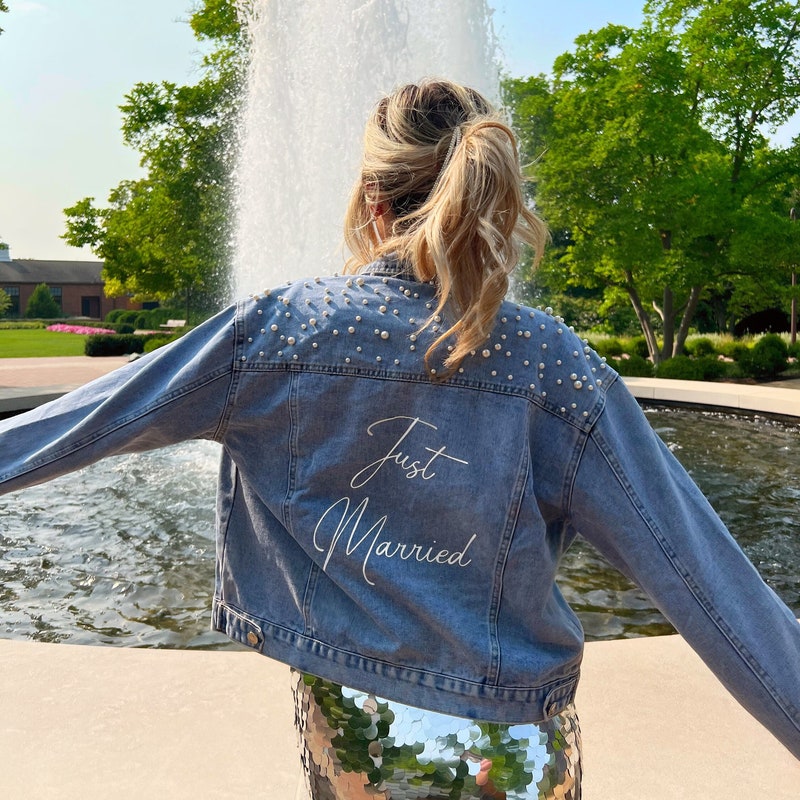 Bride Jean Jacket - Etsy