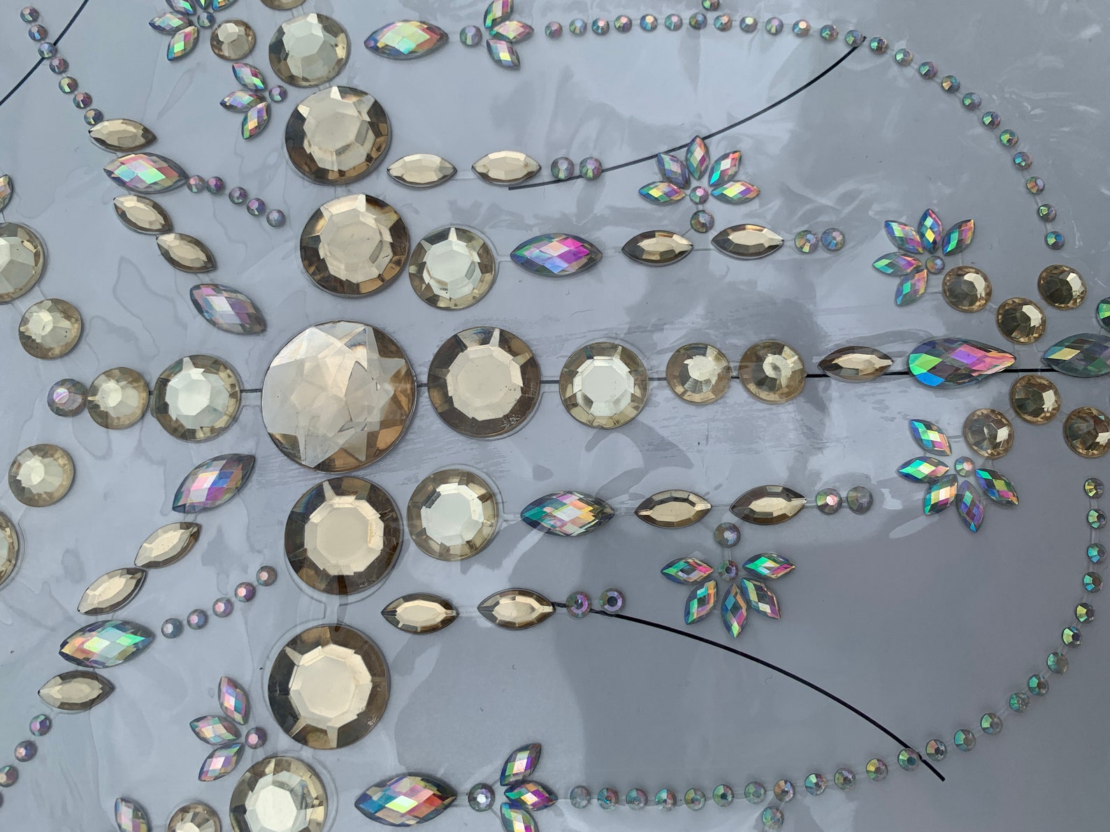 Face Gems Body Gems SILVER GOLD or PINK Face & Body Jewels - Etsy