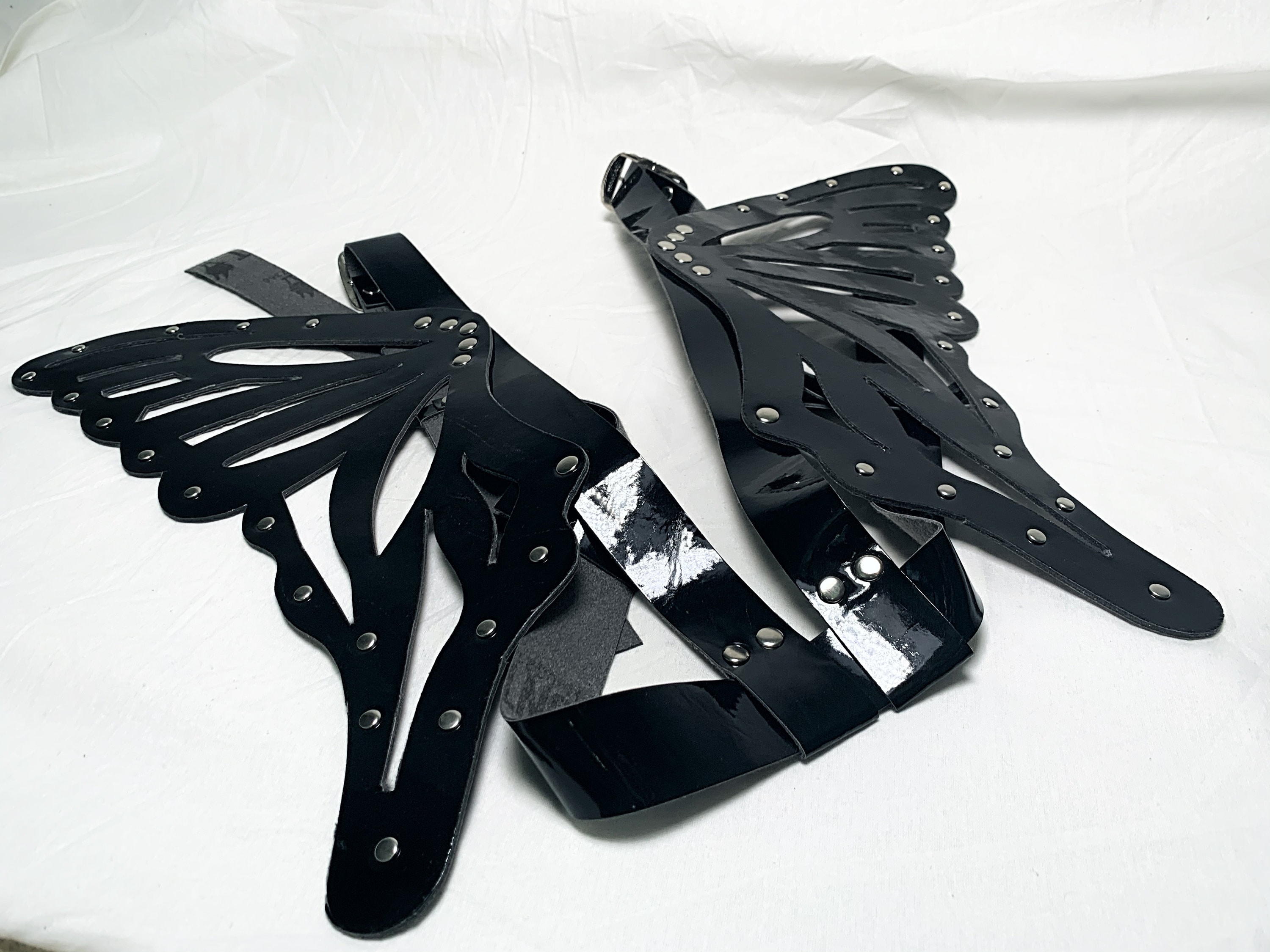 Purple Holographic Butterfly Harness Pixie Wings Iridescent - Etsy