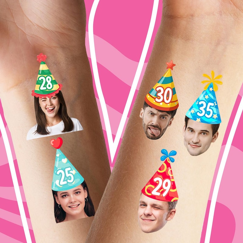Custom Tattoo Birthday - Etsy