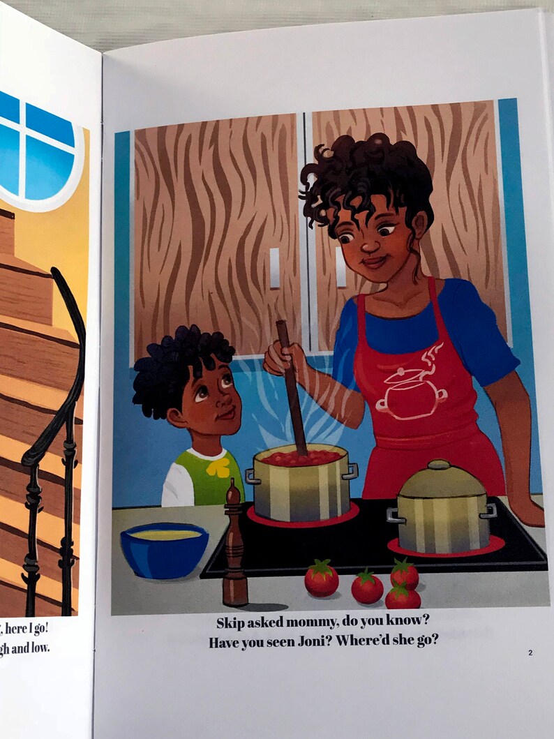 WHERE IS JONI? Black African American Children's Book - Etsy