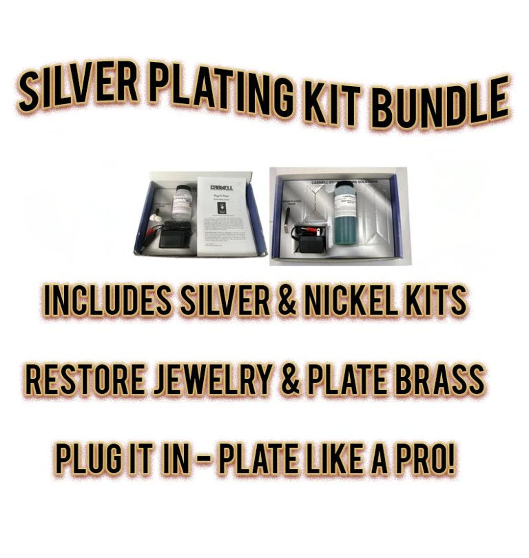 Silver Plating Kit Bundle With Nickel Prep – Plug N' Plate® System ...