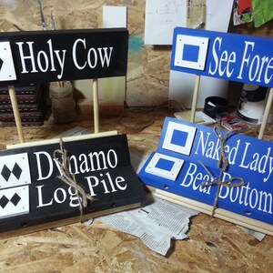 SMALL Ski Run Sign With Base Personalized & Custom Unique Gift Black ...