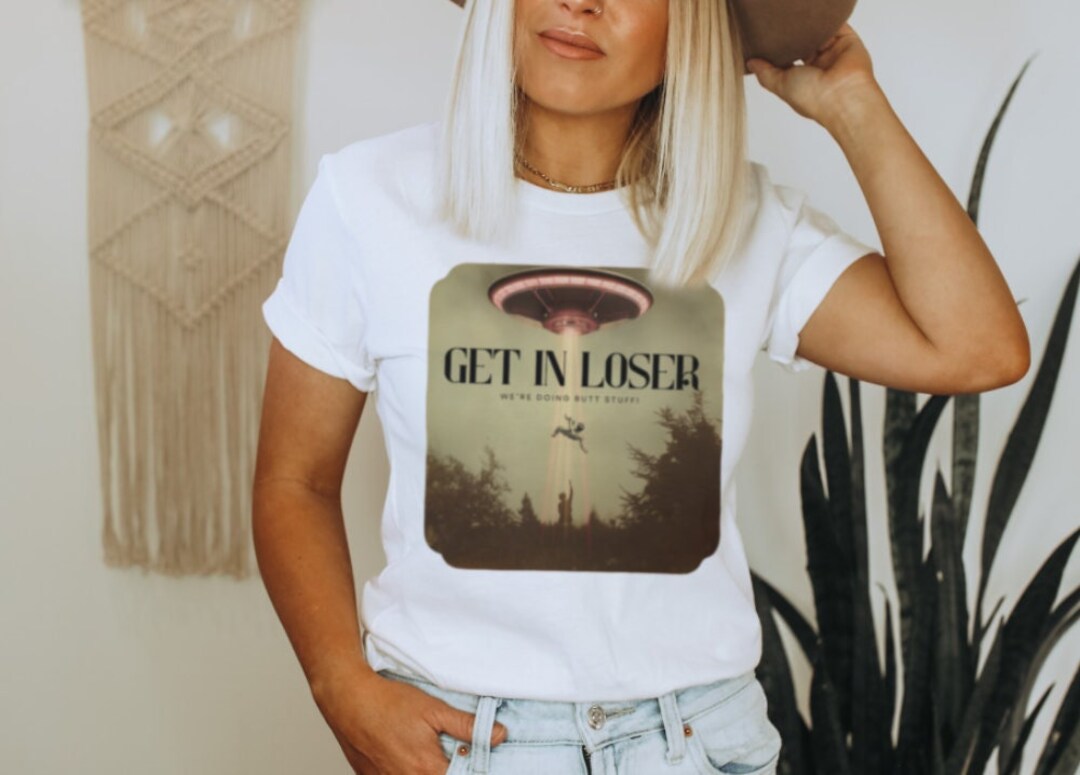 Alien Abduction Mean Girls Funny Printed Tee, Vintage Aesthetic ...