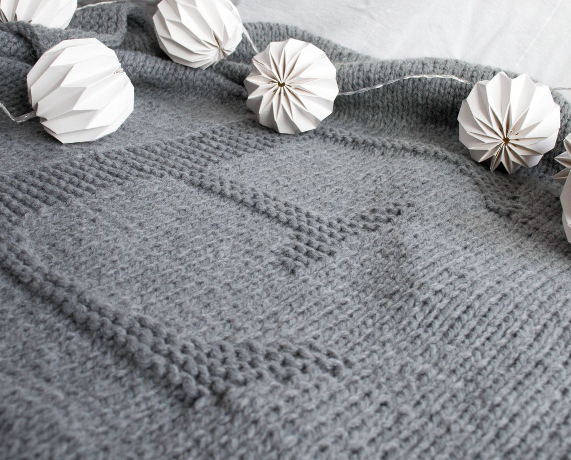 Alphabet Blanket, Baby Blanket, Knitting Pattern, Personalised Blanket ...
