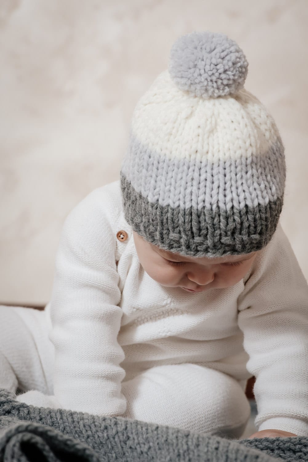 Colour Block Hat, Knitting Pattern, PDF Pattern, Chunky, Stylish Warmth ...
