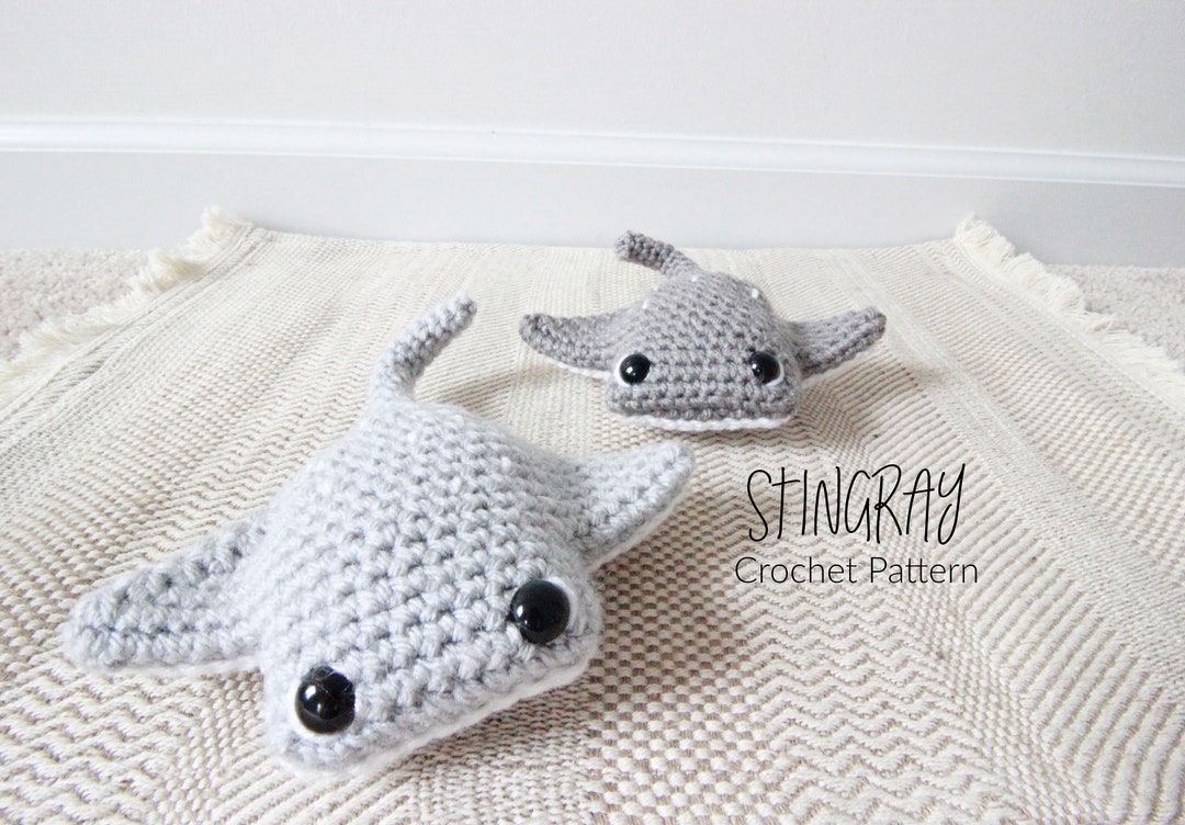 Stingray - CROCHET PATTERN - Etsy