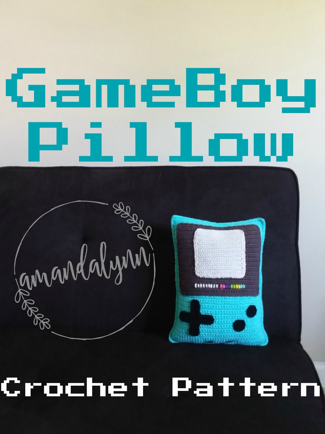 Gameboy Pillow - CROCHET PATTERN - Etsy