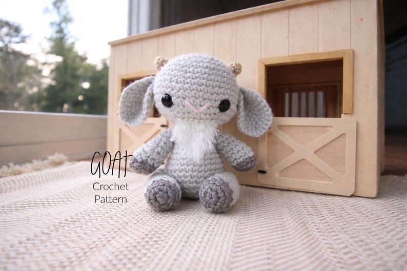 Goat - CROCHET PATTERN - Etsy