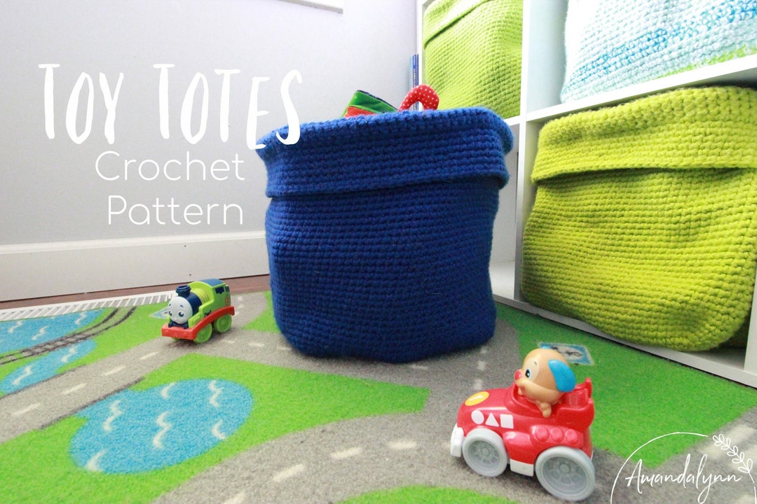 Toy Totes - CROCHET PATTERN - Etsy