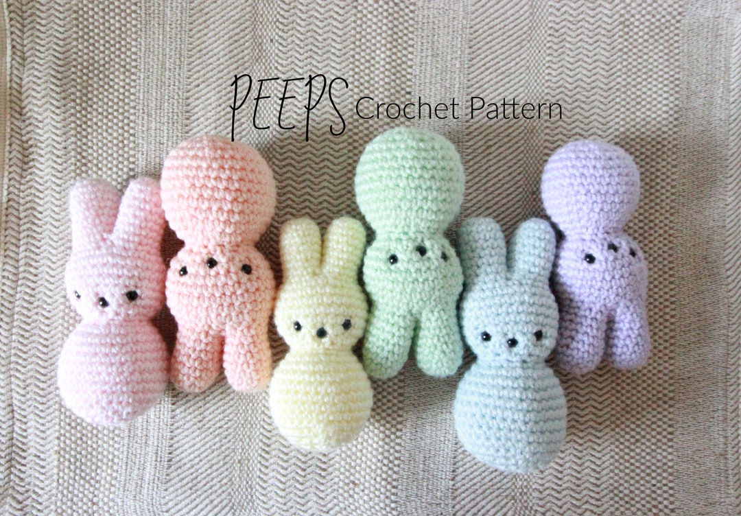 Peeps - CROCHET PATTERN - Etsy