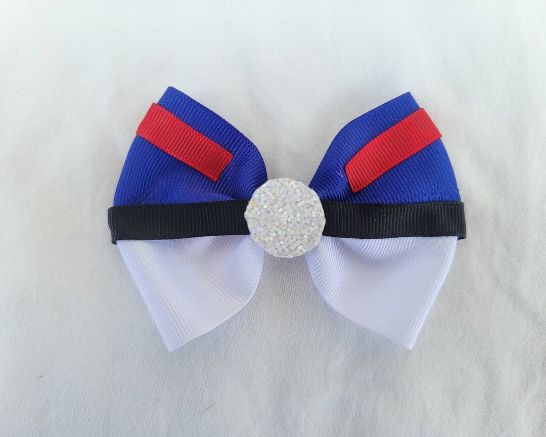 Pokemon Great Ball Bow, Pokeball, Pikachu, Pokémon Hair Bow, Pokémon ...