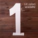 60cm Big Wooden Digit 1, Photo Prop for First Birthday, Number One ...