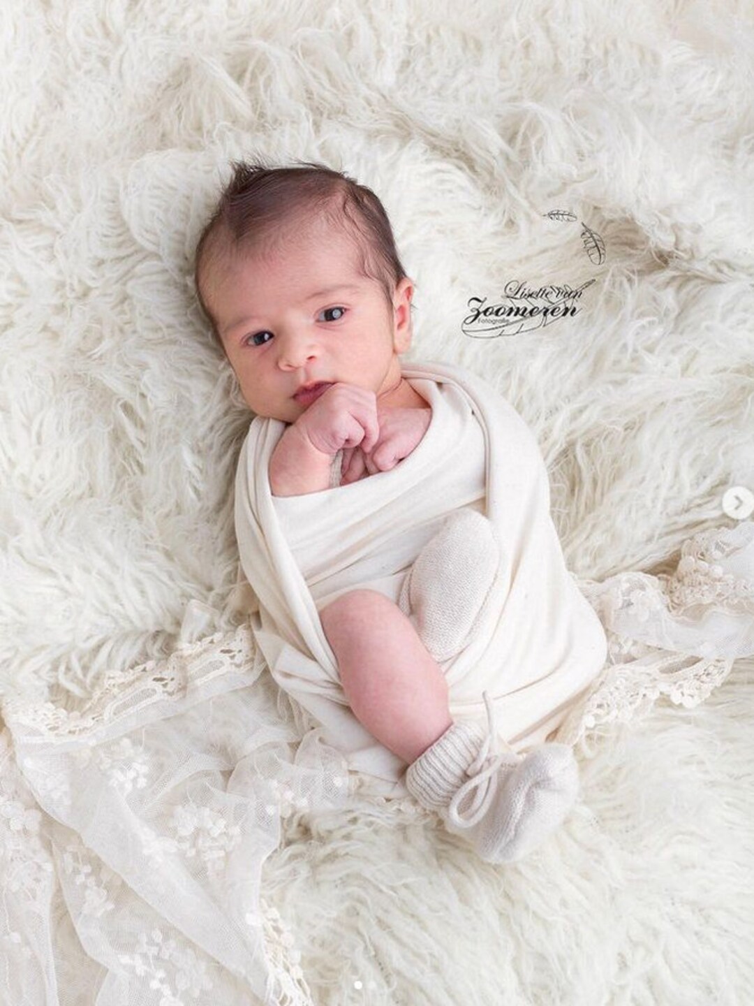 Real Greek Flokati, White Flokati, Newborn Photo Props, Newborn Layer ...