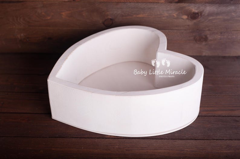 Wooden Heart Bowl, Wood Bowl, Photo Prop, Newborn Photo Prop, Rustic ...