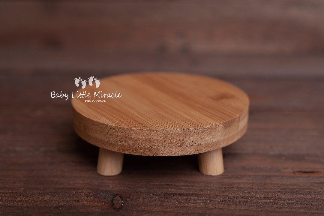 Mini Bamboo Wooden Stand, Bamboo Mini Stool, Wooden Stool, Cake Stand ...
