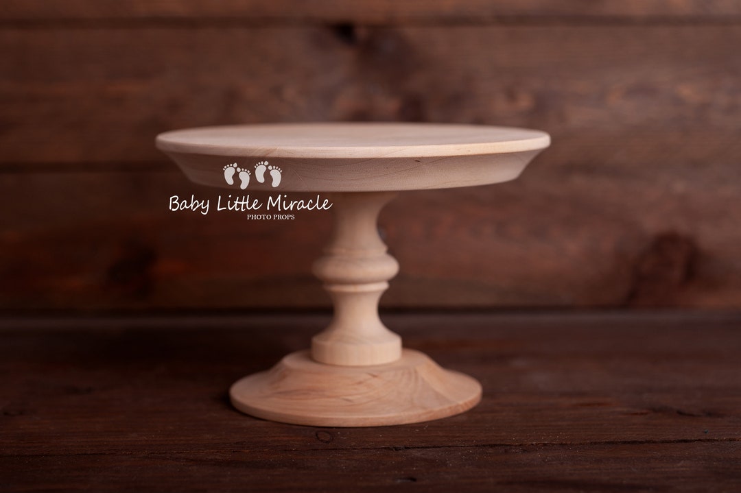Wooden Cake Stand, Smash Cake Stand, First Birthday, Mini Cake Stand ...