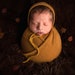 Newborn Mustard Set, Chunky Wool Cloud, Wool Flower, Mustard Newborn ...