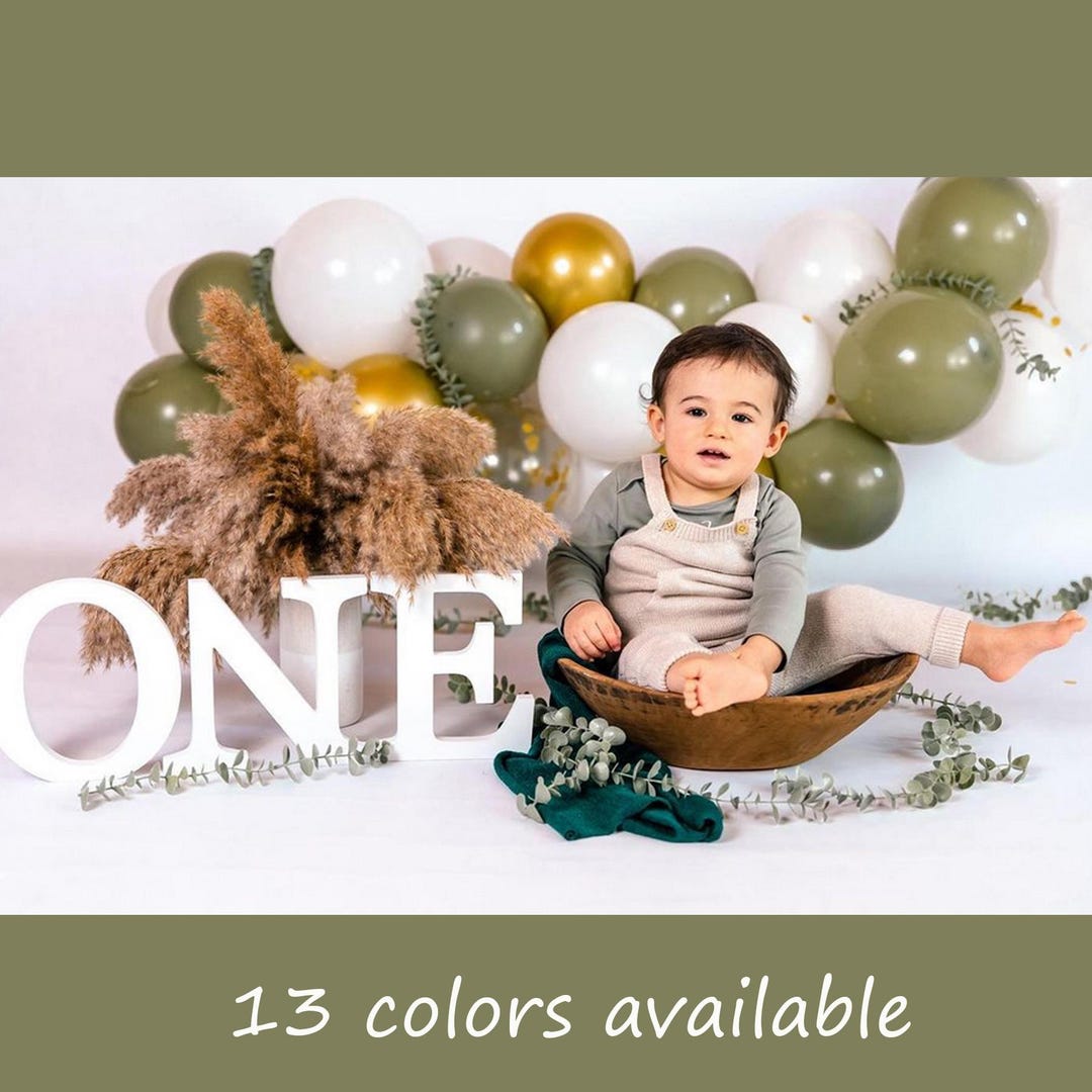 Wooden ONE, 13 Colors, Photo Prop for First Birthday, Number One, Smash ...