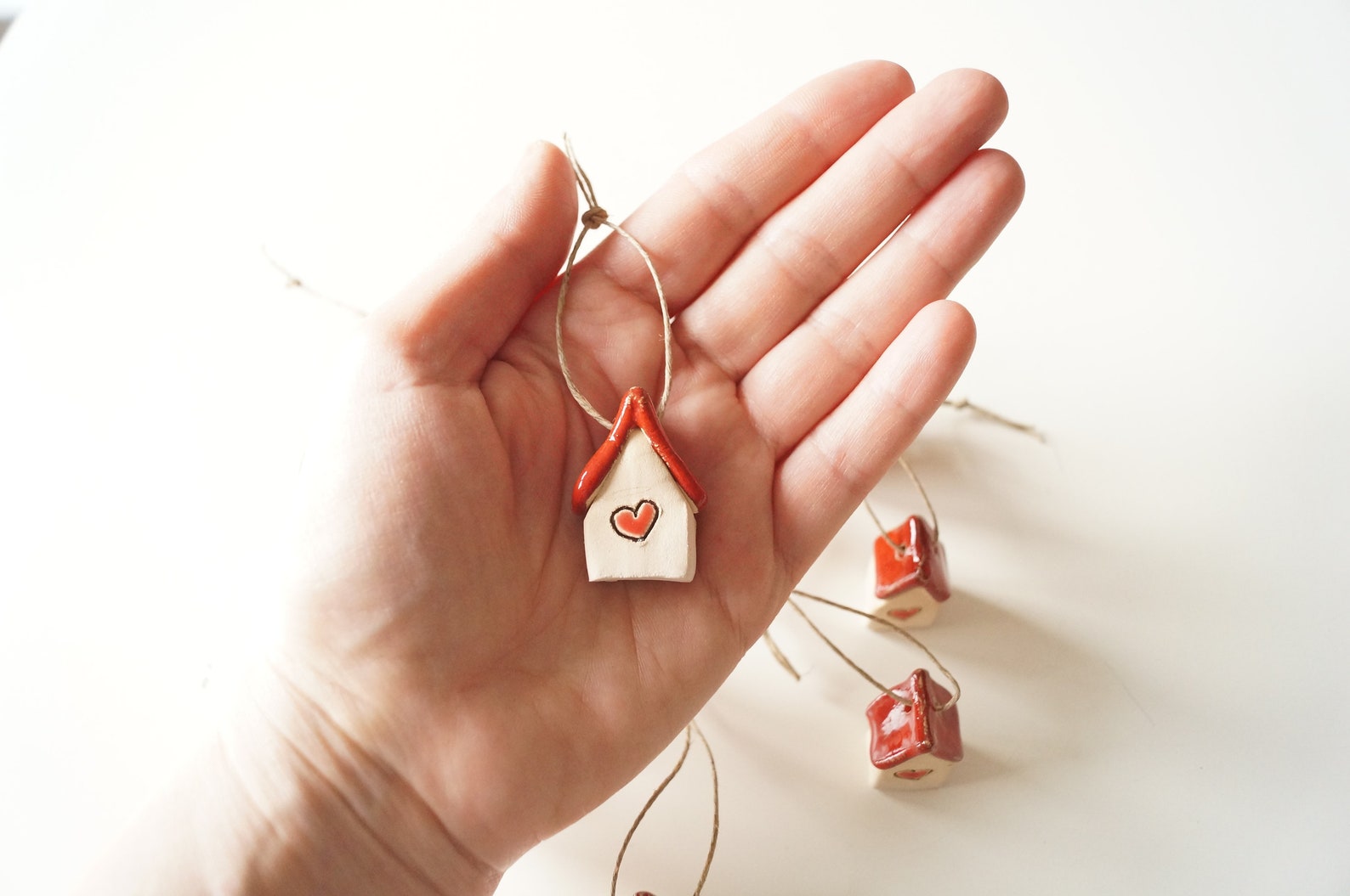 Mini House With Heart Small House Favors for Guests Wedding | Etsy