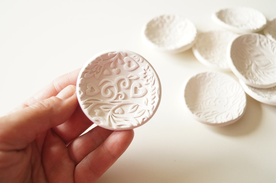 Ceramic Wedding Favor Plate: Small Elegant Bridal Shower Decor - Etsy