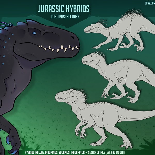 Scorpius Rex Jurassic Justin - Etsy