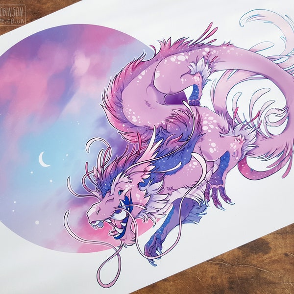 Fluffy Dragon Art - Etsy