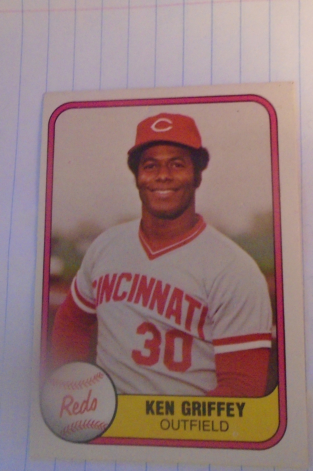 Ken Griffey Outfield Reds Baseball Card 1969 1980 - Etsy