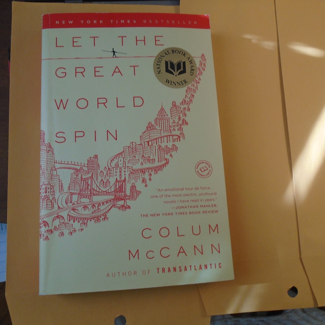 Let the Hreat World Spin Bt Colum Mccann Paperbacknovel - Etsy