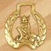 Horse Badge || Pixie Design || Vintage Solid Brass - Etsy