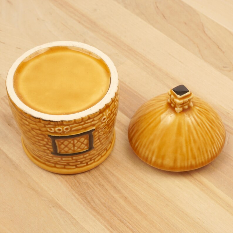 Ceramic Honey Pot / Jar / Canister House Design - Etsy UK