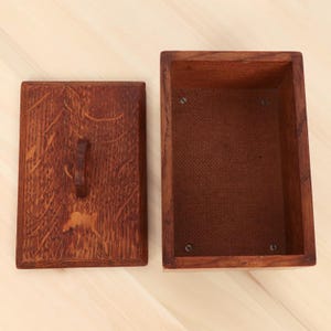 Wooden Box / Storage / Container Simple Design With Lid 4 Legs - Etsy