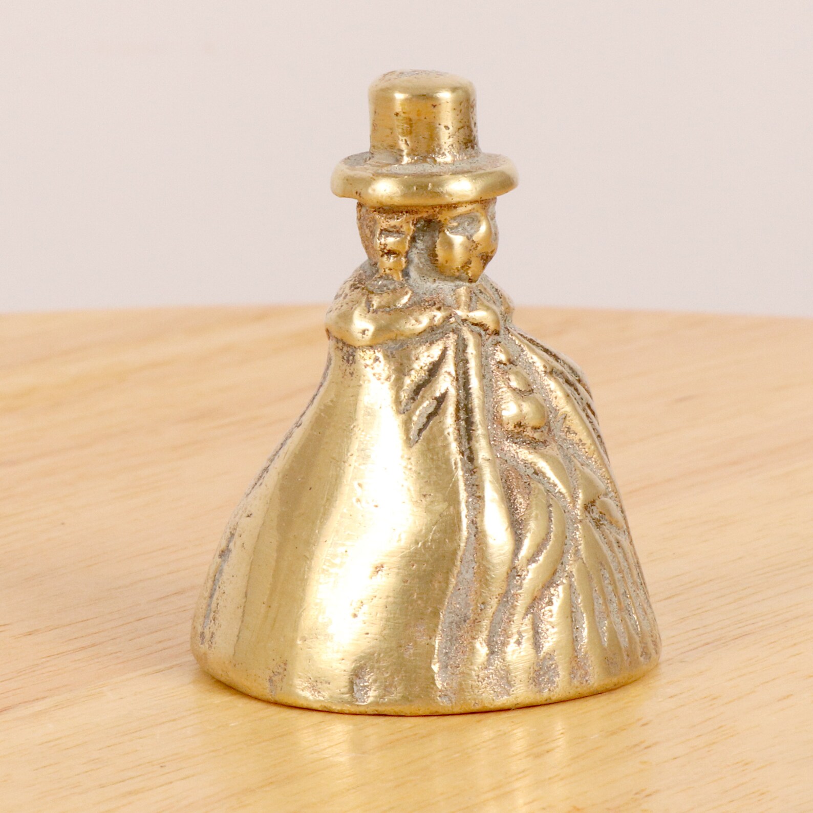 Small Lady Bell Lady Shape Design Vintage Solid Brass - Etsy
