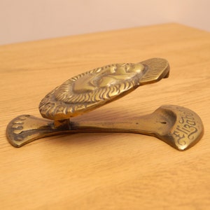 Brass Elizabeth I Portrait Design Door Knocker || Vintage - Etsy