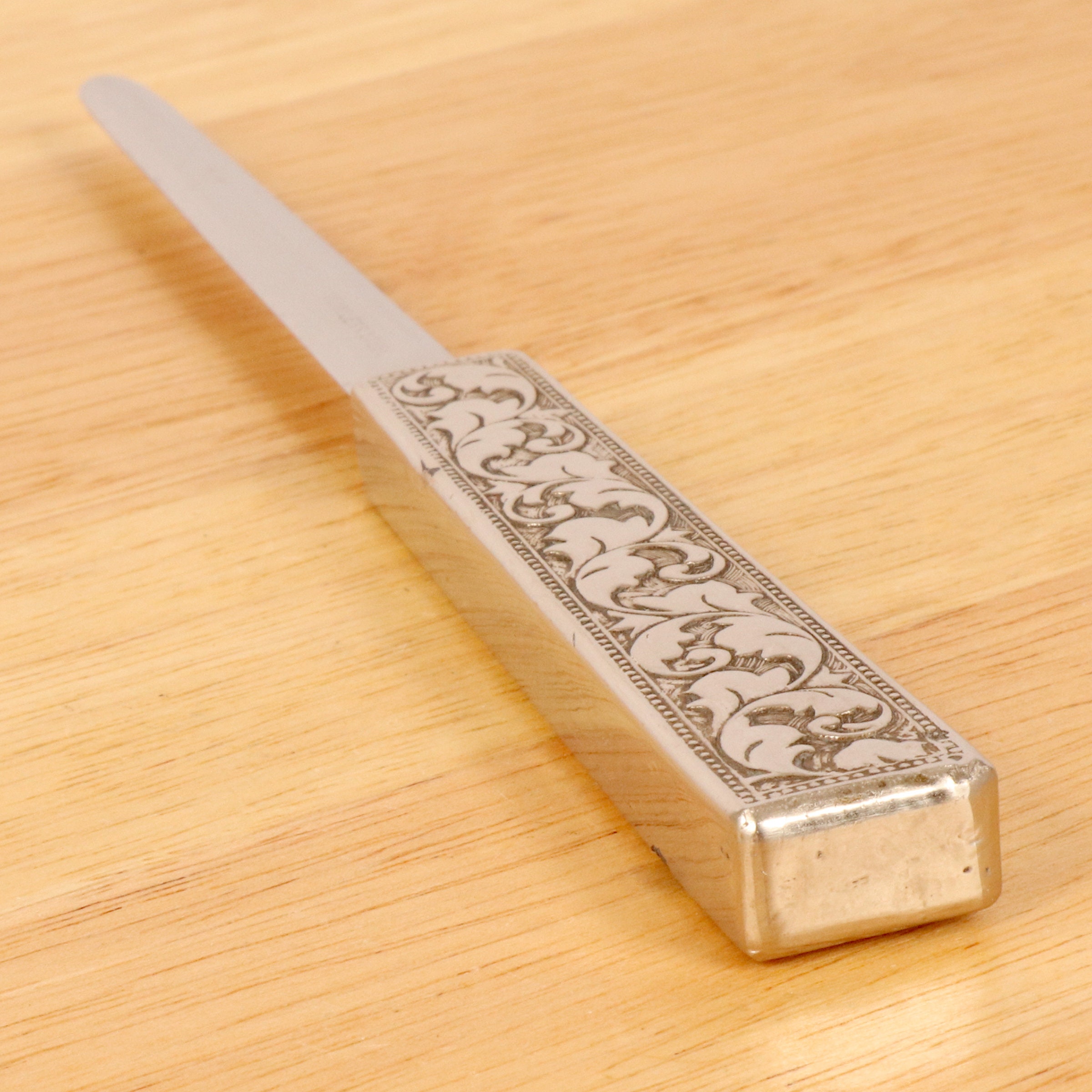 Letter Opener / Envelope Knife / Cutter || Floral Design on Handle ...