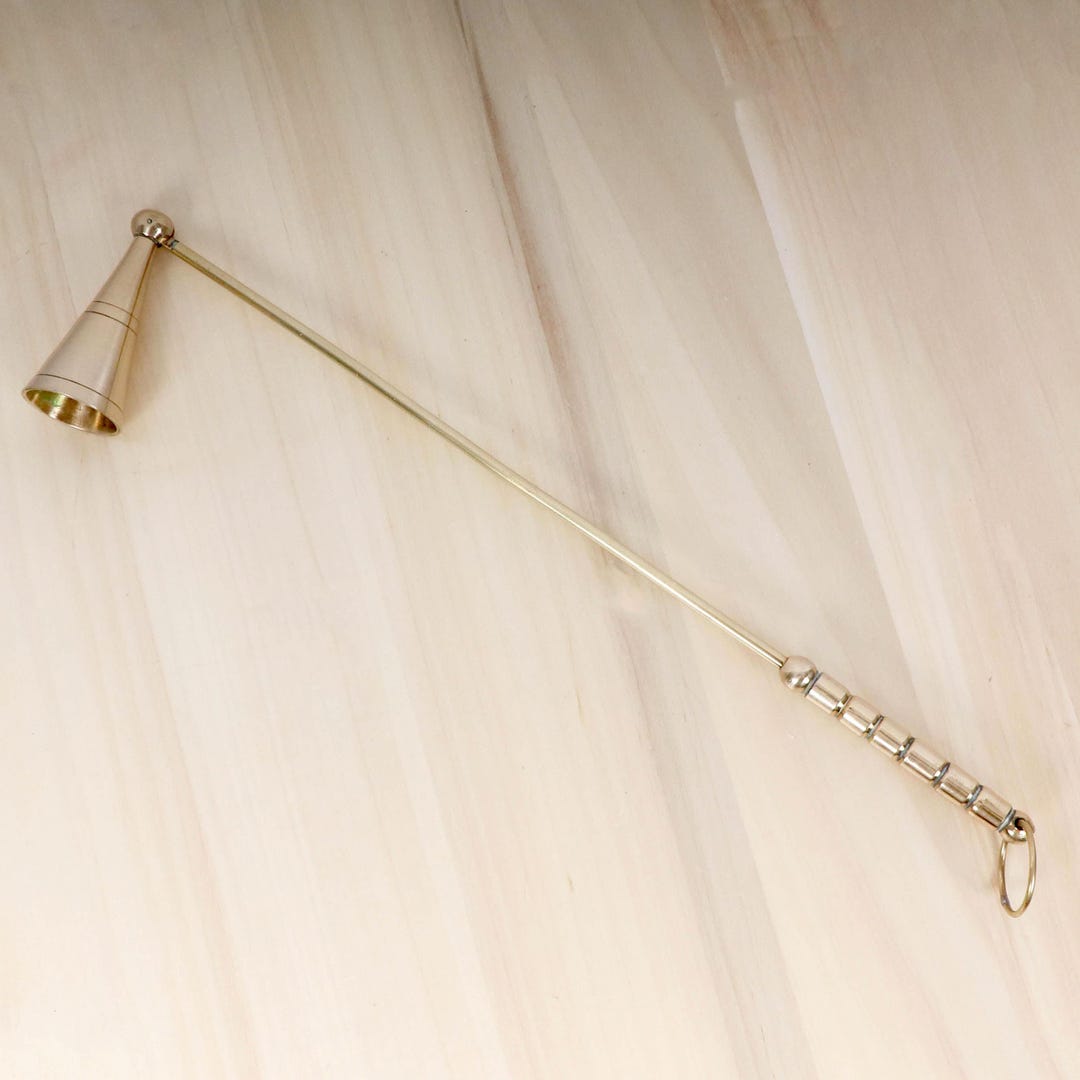 Candle Flame Snuffer / Put Out || Wick Bell Shaped, Long Handle ...