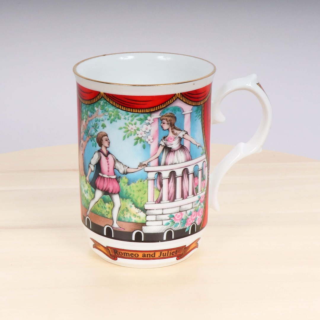 Vintage Porcelain Mug – "romeo and Juliet" by SADLER – Fine Bone China ...