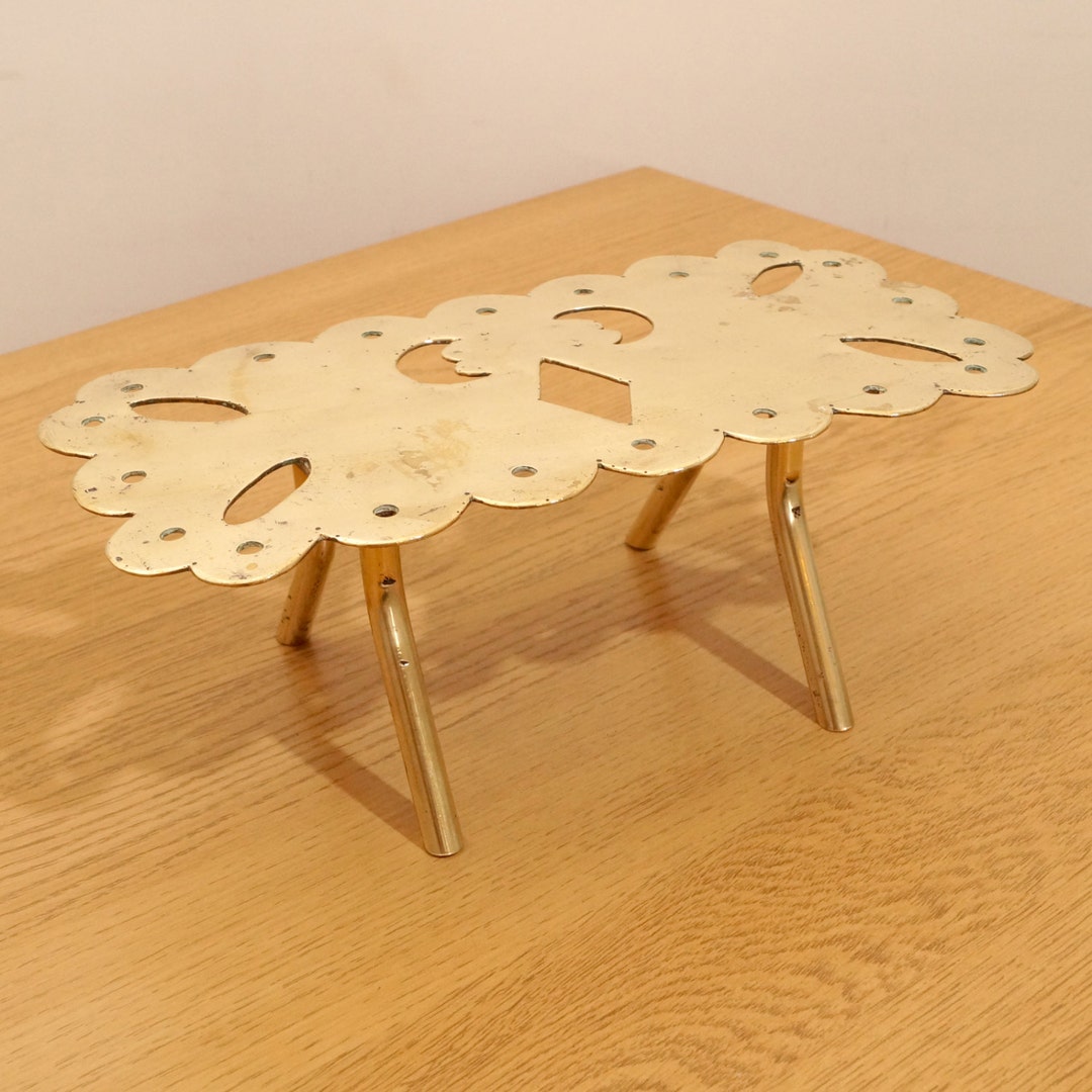 Antique Kettle Stand / Tea Pot Stand Plant Pot Stand || Heavy Solid ...