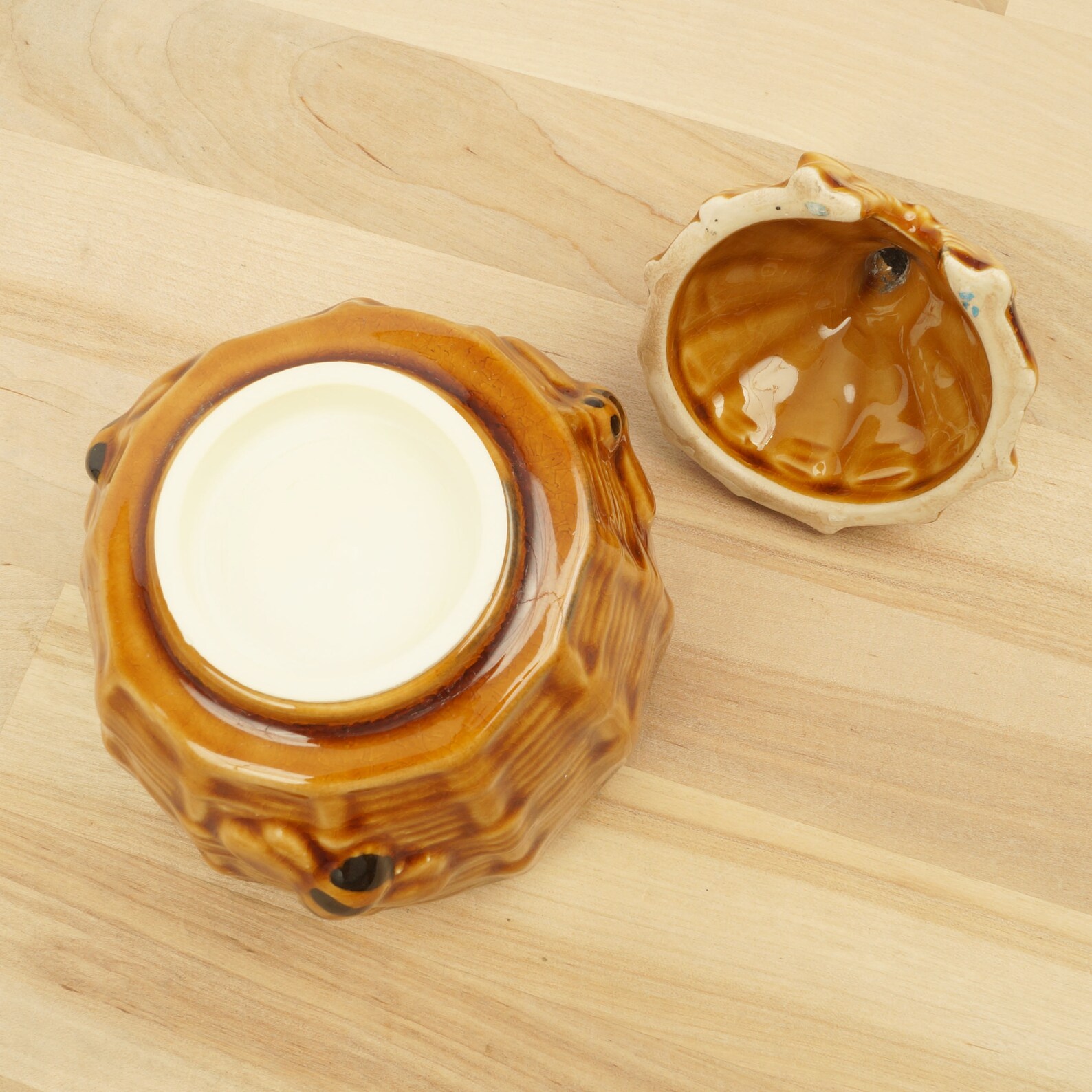 Ceramic Honey Pot / Jar / Canister Hive / Bee House / Bee - Etsy UK