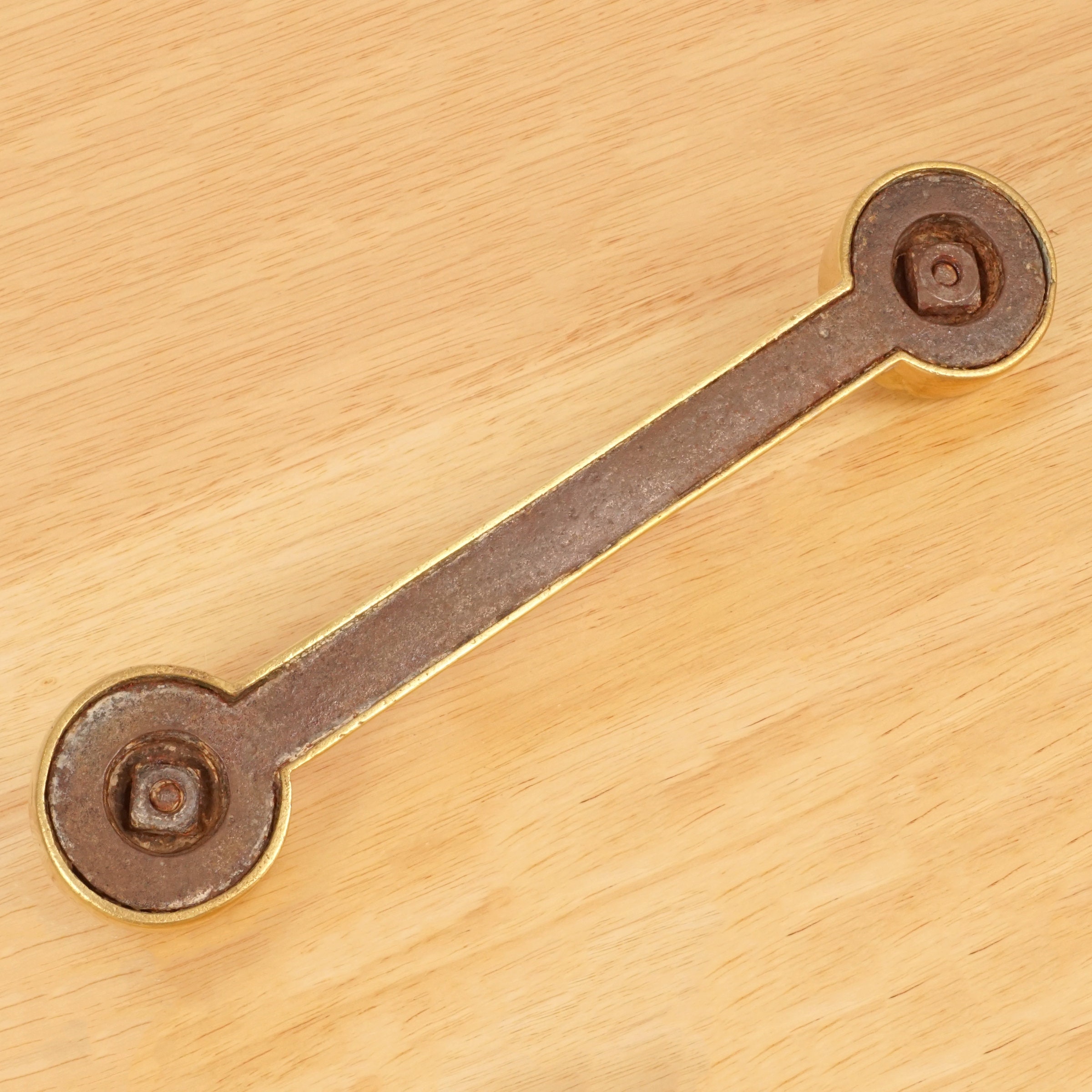 Antique Paperweight Simple design solid brass with cast | Etsy