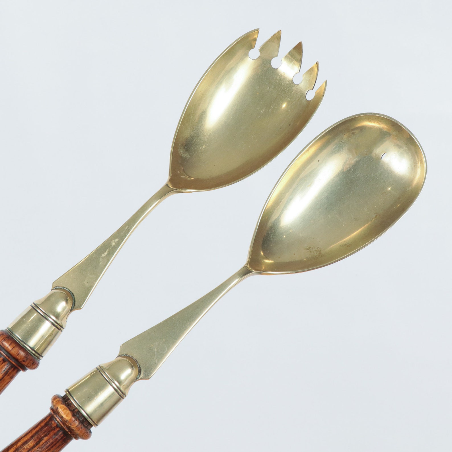 John Grinsell & Sons Spoon and Spork / Salad Servers - Etsy