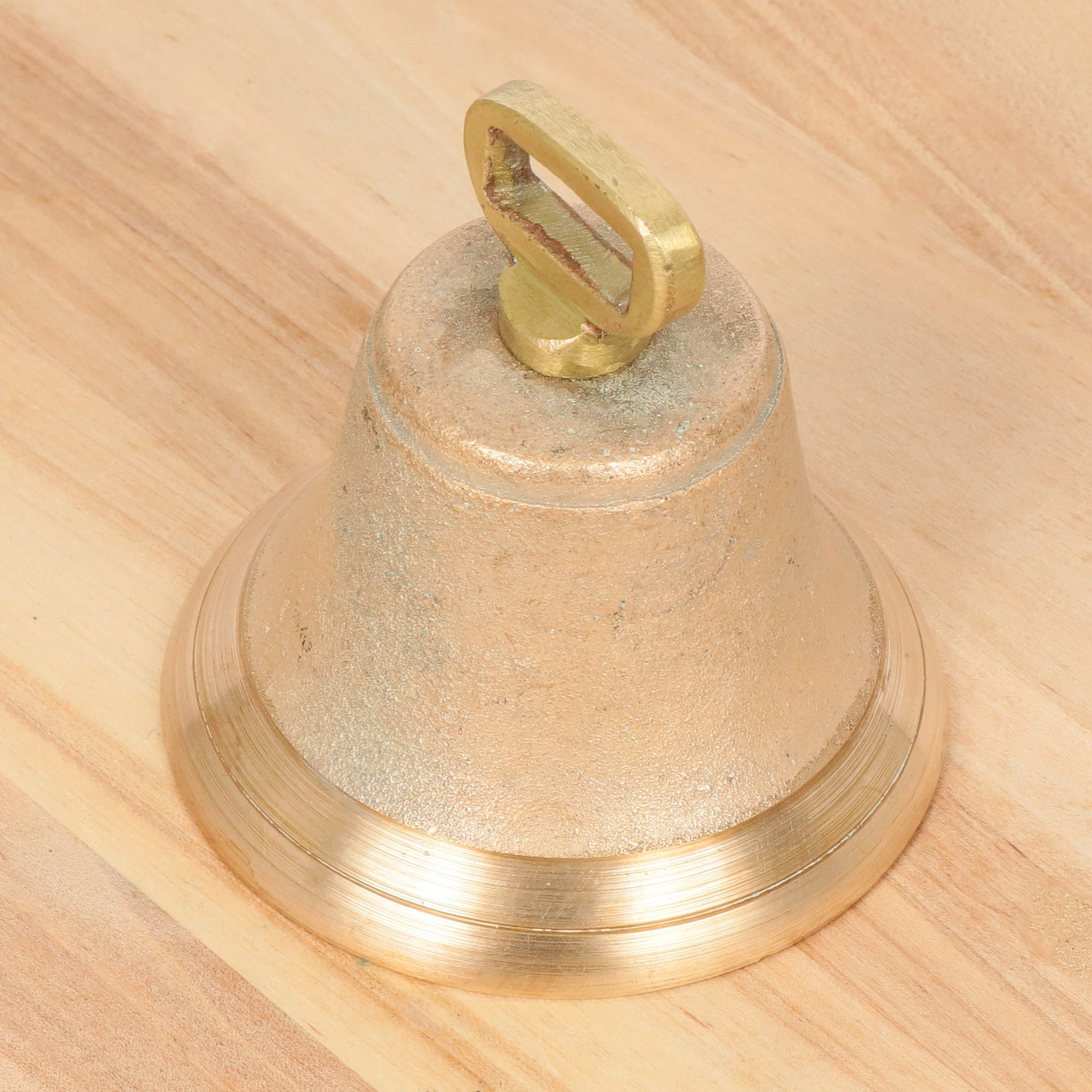 Brass Bell Vintage Solid Brass Quite Heavy | Etsy UK