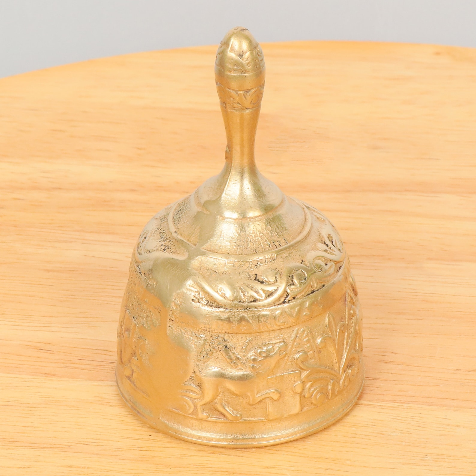 Desk Bell / Hand Bell / Sanctuary Bell With " Lucas Marcus Mathevs ...