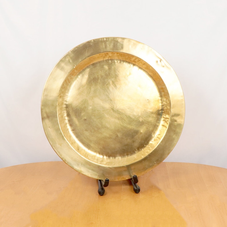 59 cm Large Tray / Dish / Plate Heavy Antique Solid | Etsy