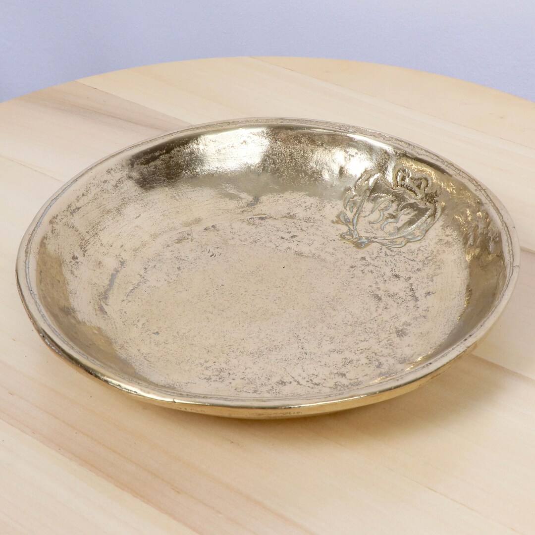 Handmade Cast Brass Bowl / Dish / Plate / Tray || Simple Design ...