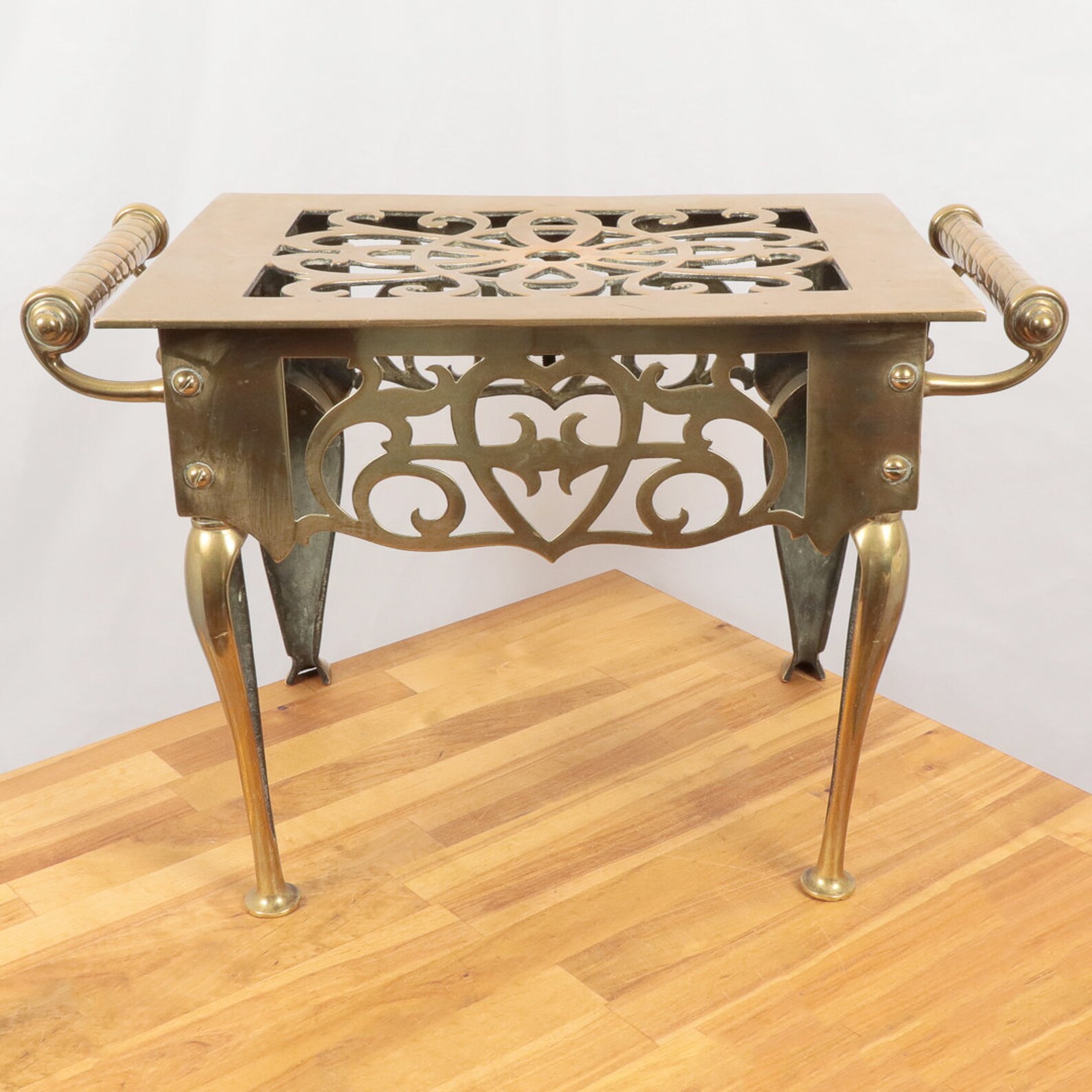 Step Stool / Footman / Plant Stand / Brass Table / Fireplace Side Stand ...