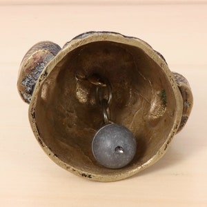 Lady Farmer Holding Two Buckets on Her Shoulders / Water Lady Bell ...